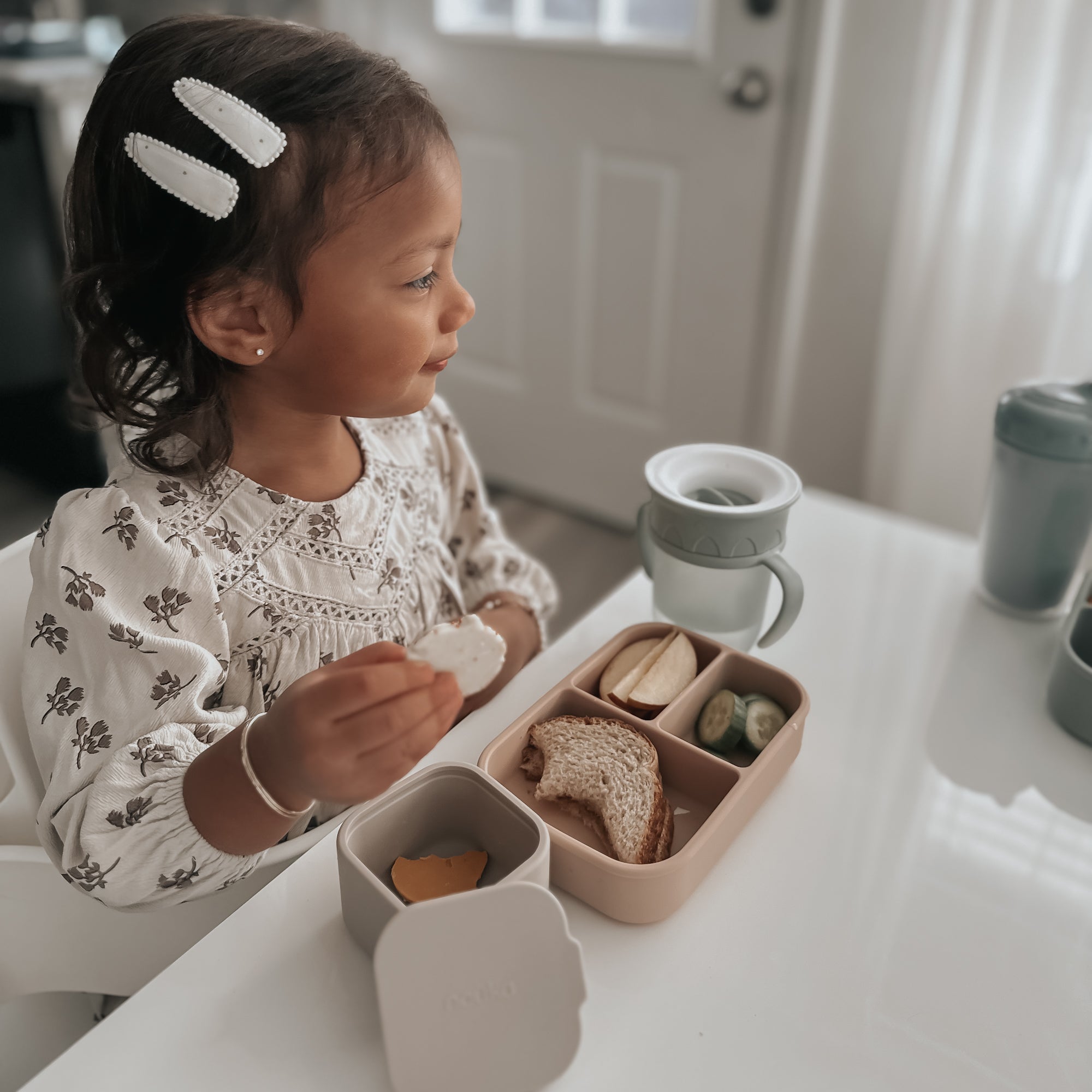 noüka Mini Snack Cups 2 PK - Wave/Deep Ocean | noüka