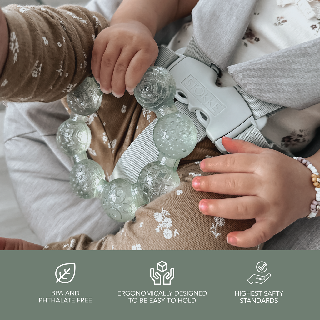 noüka Cooling Ring Teether - Bloom | noüka